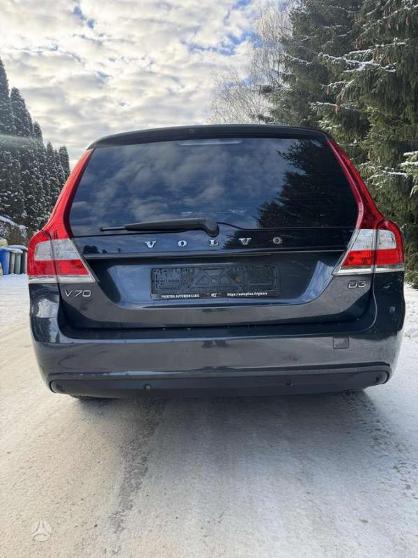 Grey Volvo V70 2016 in Alytus, with an engine capacity of 1.98 L and mileage of 275 thousand km for 7450 €, photo 6 on AUTOMOTO.COM.LV