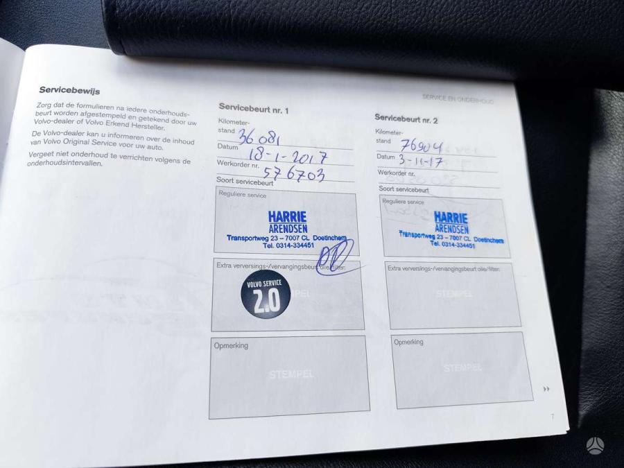Серый Вольво В70 2016 в Каунас, объемом двигателя 1.97 л и пробегом 260 тыс. км за 7995 €, фото 32 на AUTOMOTO.COM.LV