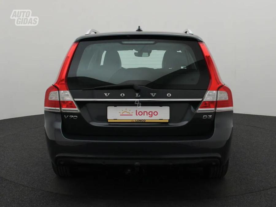 Grey Volvo V70 2017 in Vilnius, with an engine capacity of 2.00 L and mileage of 248 thousand km for 11099 €, photo 5 on AUTOMOTO.COM.LV