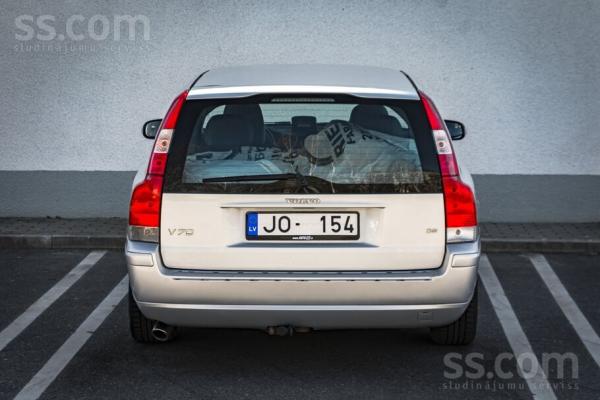 Volvo V70 2008 in Riga, with an engine capacity of 2.40 L and mileage of 0 thousand km for 2990 €, photo 5 on AUTOMOTO.COM.LV