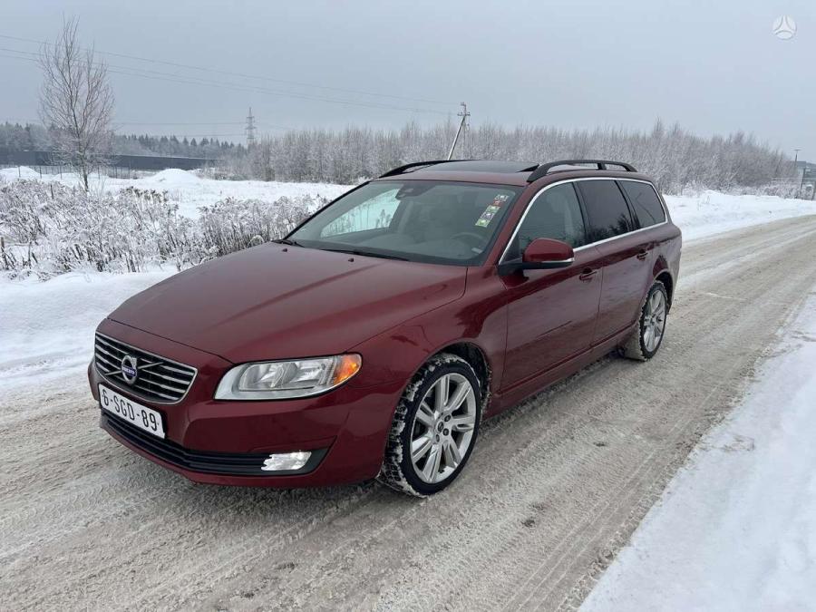 Sarkans Volvo V70 2014 Kauņa, ar dzinēja tilpumu 1.98 L un nobraukumu 269 tūkst. km par 6850 €, foto 3 vietnē AUTOMOTO.COM.LV