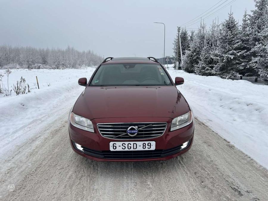 Sarkans Volvo V70 2014 Kauņa, ar dzinēja tilpumu 1.98 L un nobraukumu 269 tūkst. km par 6850 €, foto 4 vietnē AUTOMOTO.COM.LV
