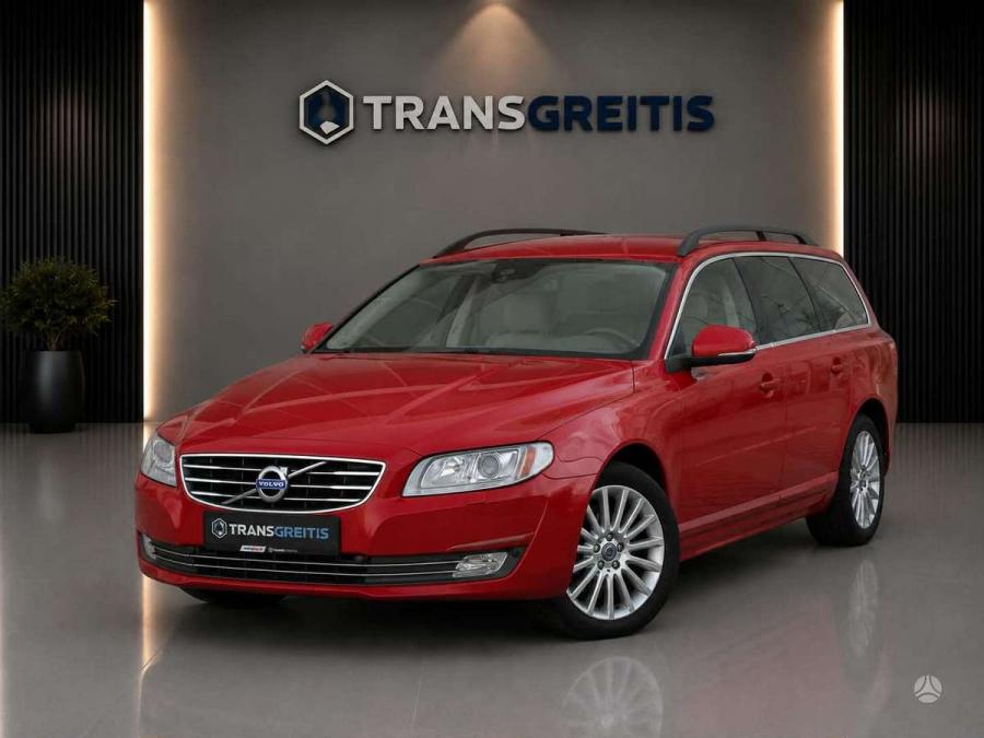Red Volvo V70 2014 in Vilnius, with an engine capacity of 2.40 L and mileage of 296 thousand km for 7700 €, photo 1 on AUTOMOTO.COM.LV
