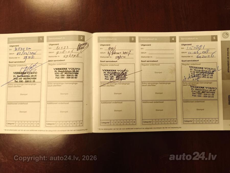 Volvo V70 2005 in Paide, with an engine capacity of 2.40 L and mileage of 627 thousand km for 2990 €, photo 21 on AUTOMOTO.COM.LV