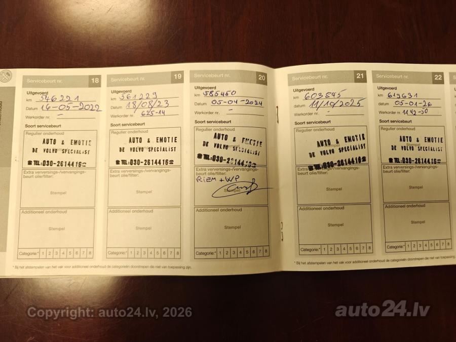 Volvo V70 2005 in Paide, with an engine capacity of 2.40 L and mileage of 627 thousand km for 2990 €, photo 24 on AUTOMOTO.COM.LV