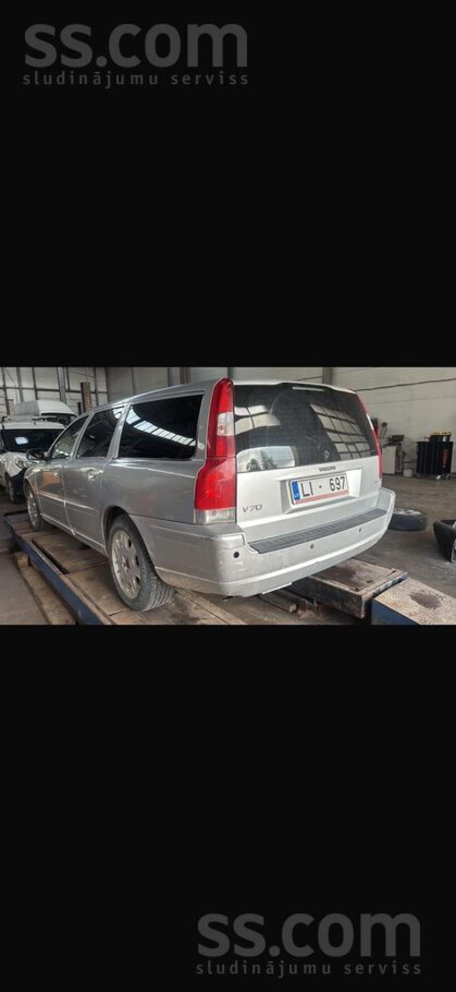 Volvo V70 2005 Aizkraukle, ar dzinēja tilpumu 2.40 L un nobraukumu 436 tūkst. km par 800 €, foto 5 vietnē AUTOMOTO.COM.LV