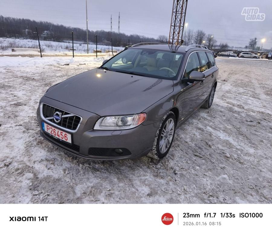 Volvo V70 2011 in Kaunas, with an engine capacity of 2.00 L and mileage of 268 thousand km for 6350 €, photo 1 on AUTOMOTO.COM.LV