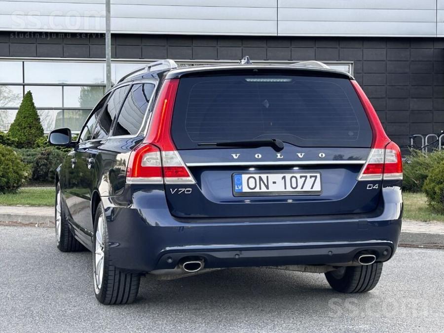 Volvo V70 2014 in Riga, with an engine capacity of 2.00 L and mileage of 243 thousand km for 5950 €, photo 4 on AUTOMOTO.COM.LV