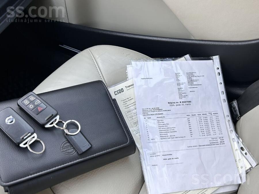 Volvo V70 2014 in Riga, with an engine capacity of 2.00 L and mileage of 243 thousand km for 5950 €, photo 26 on AUTOMOTO.COM.LV