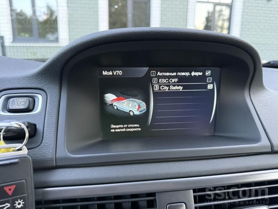 Volvo V70 2014 in Riga, with an engine capacity of 2.00 L and mileage of 284 thousand km for 6750 €, photo 26 on AUTOMOTO.COM.LV