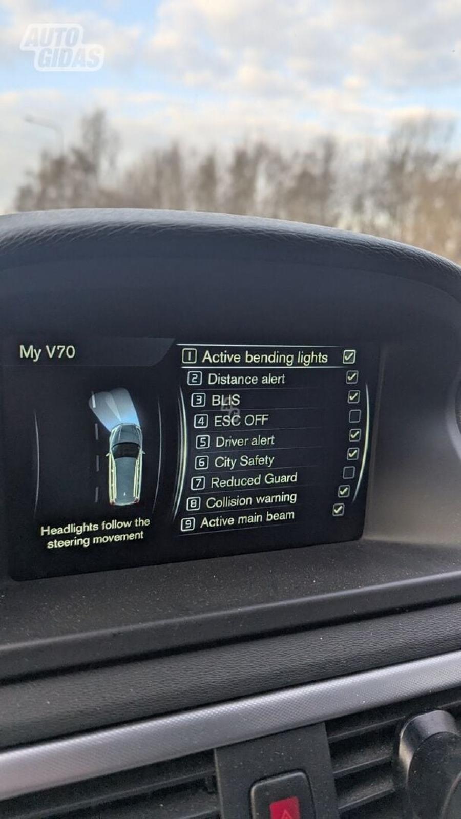 Volvo V70 2015 Kauņa, ar dzinēja tilpumu 2.00 L un nobraukumu 501 tūkst. km par 3600 €, foto 8 vietnē AUTOMOTO.COM.LV