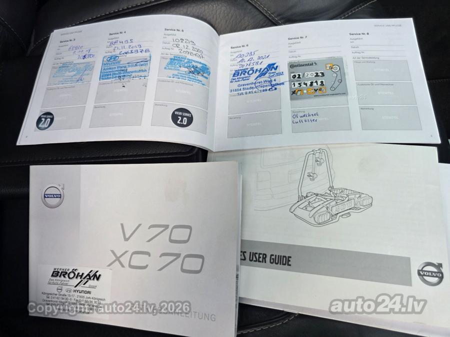 Volvo V70 2015 in Tallinn, with an engine capacity of 2.00 L and mileage of 182 thousand km for 8290 €, photo 29 on AUTOMOTO.COM.LV