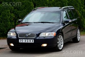 Violet Volvo V70 2007 in Riga, with an engine capacity of 2.40 L and mileage of 315 thousand km for 4100 €, photo  on AUTOMOTO.COM.LV