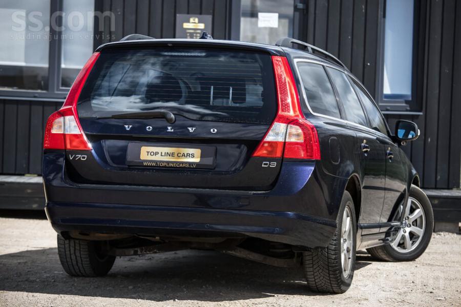 Violet Volvo V70 2010 in Tukums, with an engine capacity of 2.00 L and mileage of 0 thousand km for 6200 €, photo 10 on AUTOMOTO.COM.LV