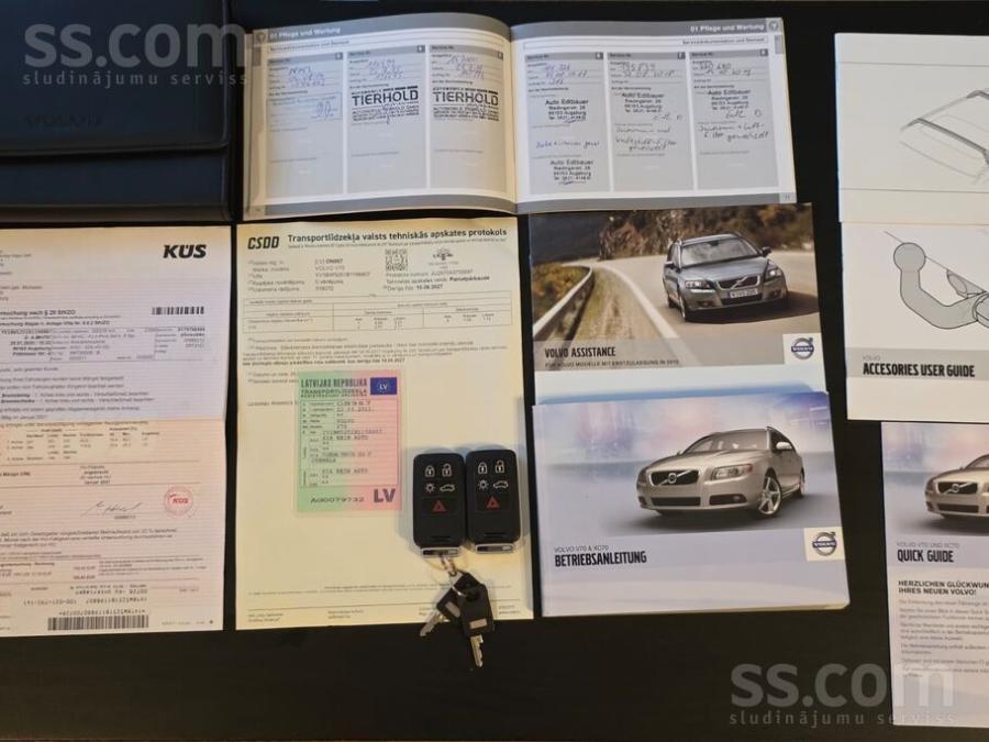 Balts Volvo V70 2011 Rīga, ar dzinēja tilpumu 2.40 L un nobraukumu 316 tūkst. km par 5950 €, foto 35 vietnē AUTOMOTO.COM.LV