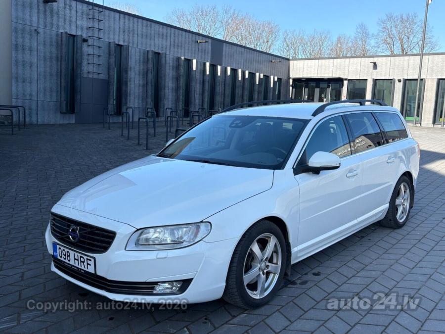 White Volvo V70 2015 in Rapla, with an engine capacity of 1.60 L and mileage of 249 thousand km for 6500 €, photo 1 on AUTOMOTO.COM.LV