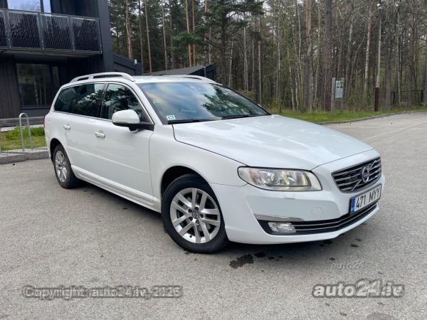 White Volvo V70 2015 in Tallinn, with an engine capacity of 2.00 L and mileage of 250 thousand km for 6999 €, photo 1 on AUTOMOTO.COM.LV