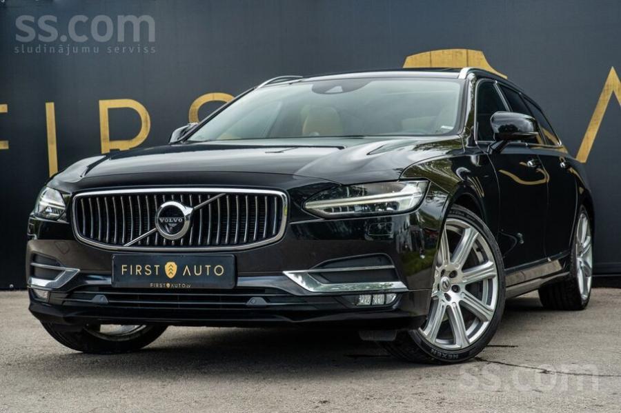 Black Volvo V90 2016 in Tukums, with an engine capacity of 2.00 L and mileage of 273 thousand km for 15990 €, photo 2 on AUTOMOTO.COM.LV