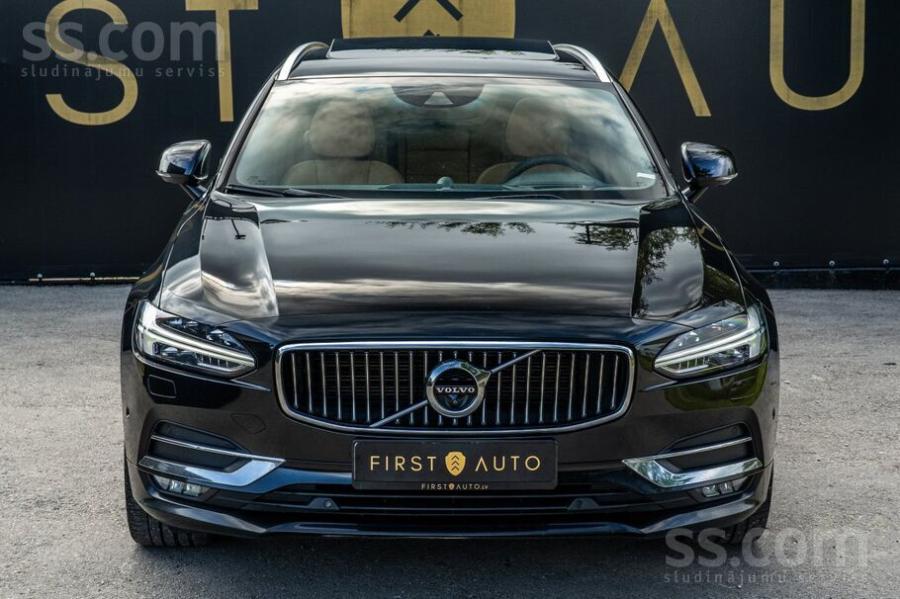 Black Volvo V90 2016 in Tukums, with an engine capacity of 2.00 L and mileage of 273 thousand km for 15990 €, photo 35 on AUTOMOTO.COM.LV