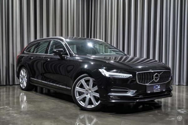 Melns Volvo V90 2016 Marijampole, ar dzinēja tilpumu 1.97 L un nobraukumu 239 tūkst. km par 15950 €, foto 1 vietnē AUTOMOTO.COM.LV