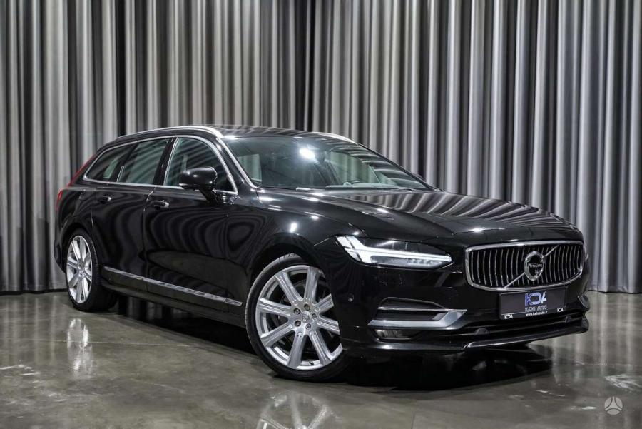 Black Volvo V90 2016 in Marijampole, with an engine capacity of 1.97 L and mileage of 239 thousand km for 15950 €, photo 1 on AUTOMOTO.COM.LV
