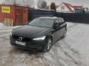Black Volvo V90 2016 in Vilnius, with an engine capacity of 1.97 L and mileage of 612 thousand km for 10500 €, photo 2 on AUTOMOTO.COM.LV