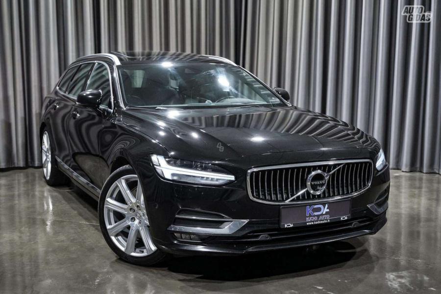Melns Volvo V90 2016 Marijampole, ar dzinēja tilpumu 2.00 L un nobraukumu 239 tūkst. km par 15450 €, foto 3 vietnē AUTOMOTO.COM.LV