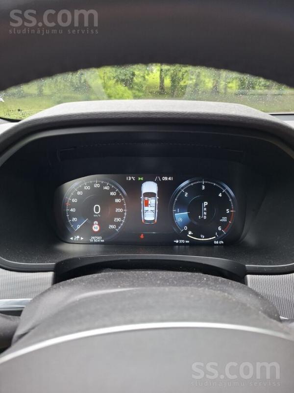 Melns Volvo V90 2016 Talsi, ar dzinēja tilpumu 2.00 L un nobraukumu 287 tūkst. km par 15000 €, foto 10 vietnē AUTOMOTO.COM.LV
