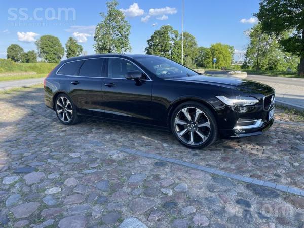 Melns Volvo V90 2016 Daugavpils, ar dzinēja tilpumu 2.00 L un nobraukumu 91 tūkst. km par 20900 €, foto 2 vietnē AUTOMOTO.COM.LV