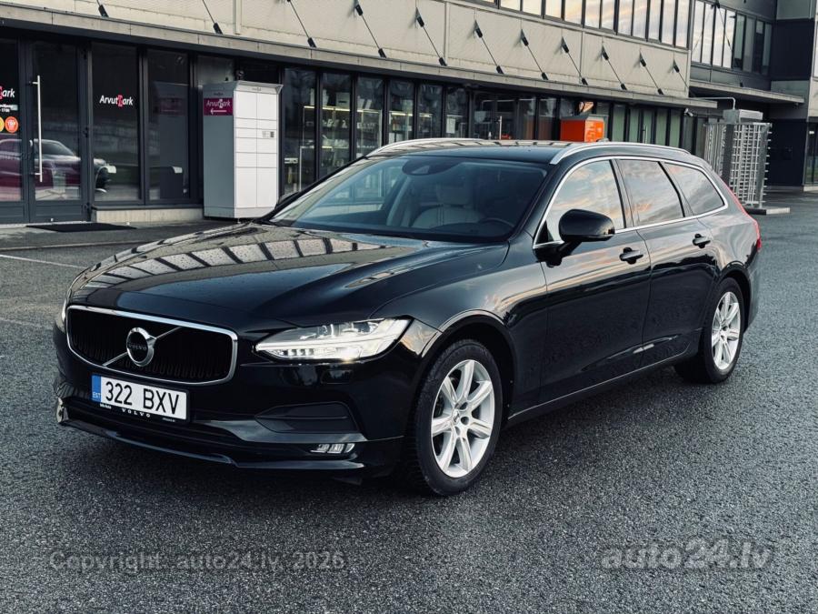 Black Volvo V90 2016 in Tallinn, with an engine capacity of 2.00 L and mileage of 206 thousand km for 11490 €, photo 7 on AUTOMOTO.COM.LV