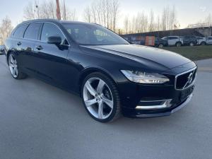 Black Volvo V90 2017 in Kaunas, with an engine capacity of 2.00 L and mileage of 267 thousand km for 11950 €, photo 6 on AUTOMOTO.COM.LV