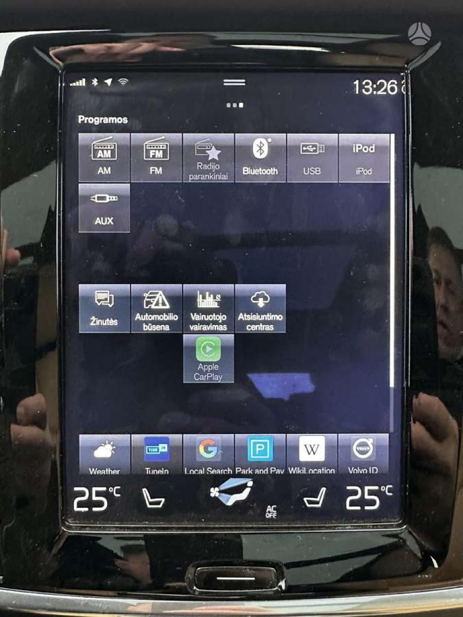 Melns Volvo V90 2017 Viļņa, ar dzinēja tilpumu 2.00 L un nobraukumu 245 tūkst. km par 14699 €, foto 31 vietnē AUTOMOTO.COM.LV