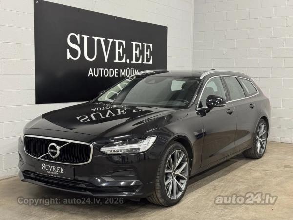 Black Volvo V90 2017 in Tallinn, with an engine capacity of 2.00 L and mileage of 260 thousand km for 13995 €, photo 1 on AUTOMOTO.COM.LV