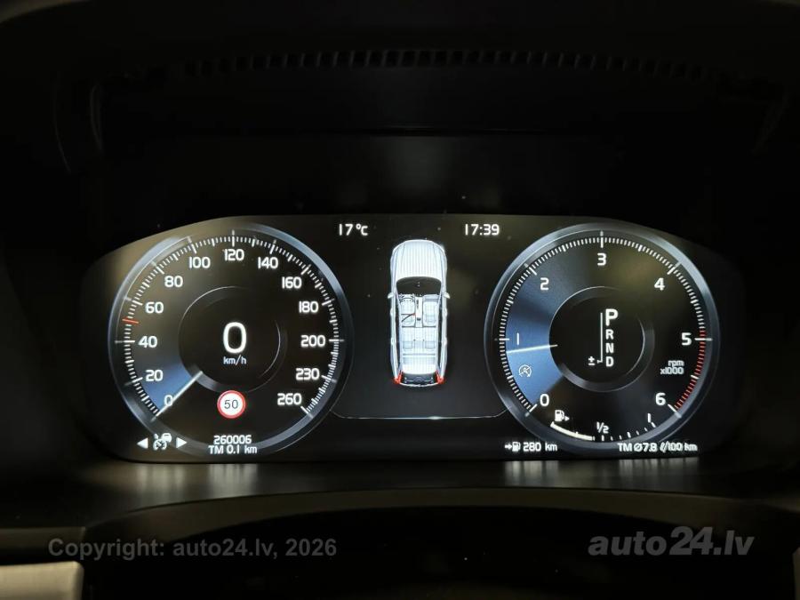 Черный Вольво В90 2017 в Таллин, объемом двигателя 2.00 л и пробегом 260 тыс. км за 13995 €, фото 18 на AUTOMOTO.COM.LV