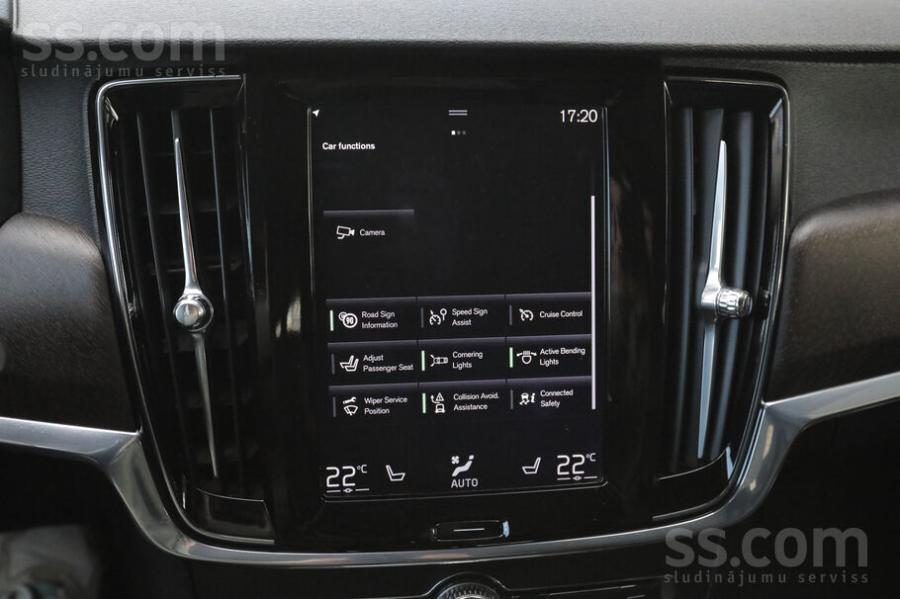 Melns Volvo V90 2017 Rīga, ar dzinēja tilpumu 2.00 L un nobraukumu 258 tūkst. km par 17990 €, foto 17 vietnē AUTOMOTO.COM.LV