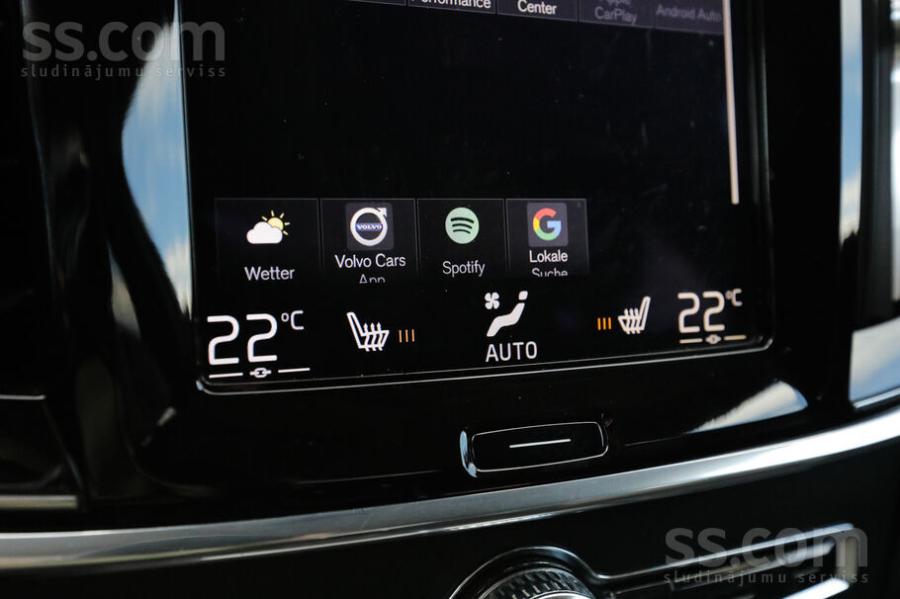 Melns Volvo V90 2017 Rīga, ar dzinēja tilpumu 2.00 L un nobraukumu 258 tūkst. km par 17990 €, foto 18 vietnē AUTOMOTO.COM.LV