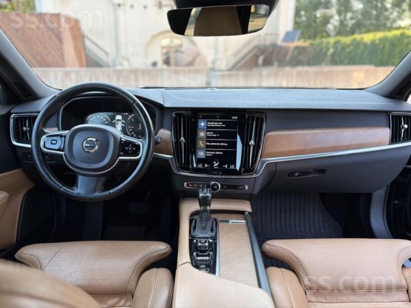 Melns Volvo V90 2017 Jelgava, ar dzinēja tilpumu 2.00 L un nobraukumu 217 tūkst. km par 17500 €, foto 6 vietnē AUTOMOTO.COM.LV