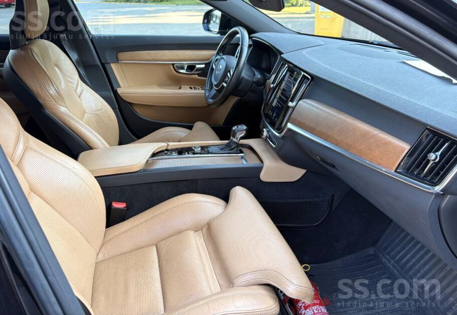 Melns Volvo V90 2017 Jelgava, ar dzinēja tilpumu 2.00 L un nobraukumu 217 tūkst. km par 17500 €, foto 9 vietnē AUTOMOTO.COM.LV