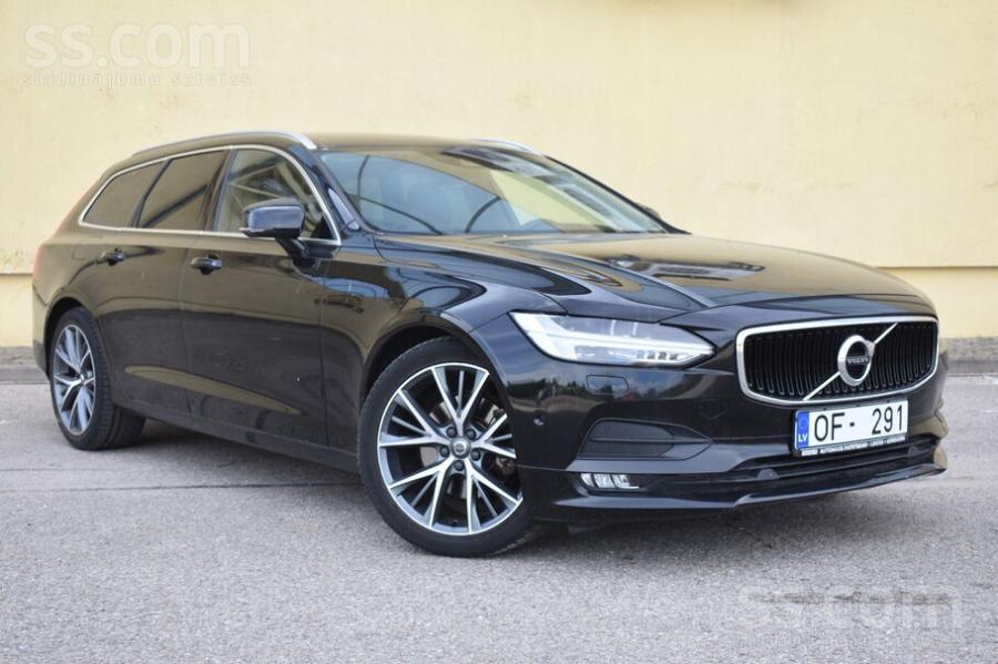 Melns Volvo V90 2017 Talsi, ar dzinēja tilpumu 2.00 L un nobraukumu 205 tūkst. km par 14900 €, foto 1 vietnē AUTOMOTO.COM.LV