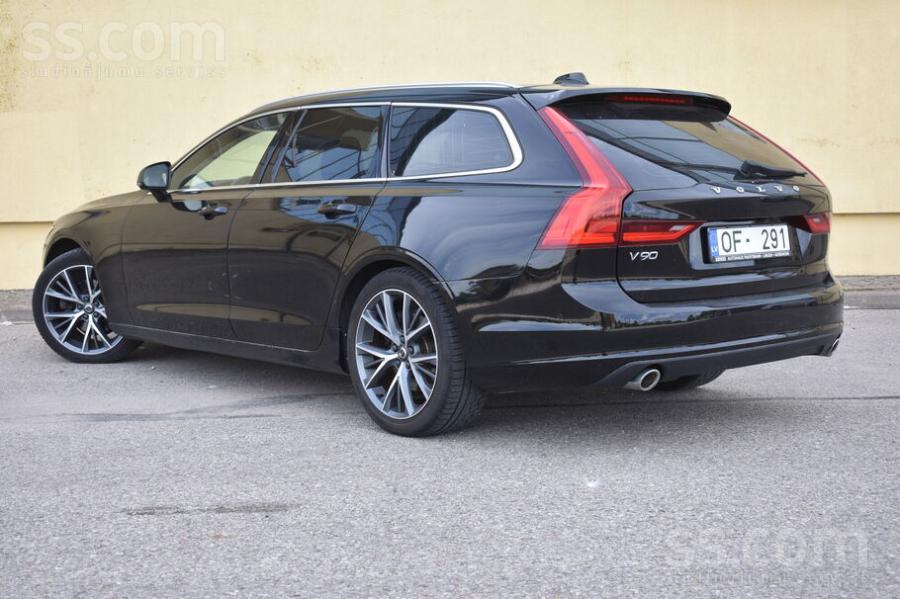 Melns Volvo V90 2017 Talsi, ar dzinēja tilpumu 2.00 L un nobraukumu 205 tūkst. km par 14900 €, foto 3 vietnē AUTOMOTO.COM.LV