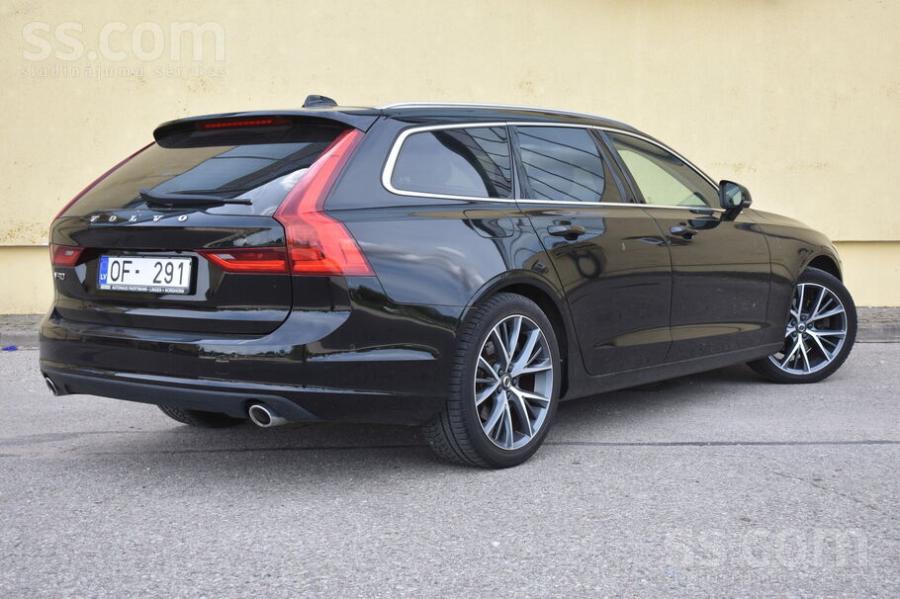 Melns Volvo V90 2017 Talsi, ar dzinēja tilpumu 2.00 L un nobraukumu 205 tūkst. km par 14900 €, foto 6 vietnē AUTOMOTO.COM.LV