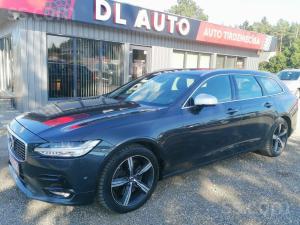 Black Volvo V90 2017 in Valmiera, with an engine capacity of 2.00 L and mileage of 326 thousand km for 13950 €, photo 5 on AUTOMOTO.COM.LV