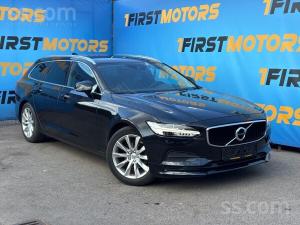 Black Volvo V90 2017 in Riga, with an engine capacity of 2.00 L and mileage of 295 thousand km for 11950 €, photo 5 on AUTOMOTO.COM.LV
