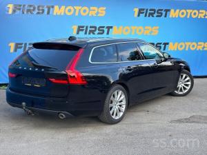 Black Volvo V90 2017 in Riga, with an engine capacity of 2.00 L and mileage of 295 thousand km for 11950 €, photo 6 on AUTOMOTO.COM.LV