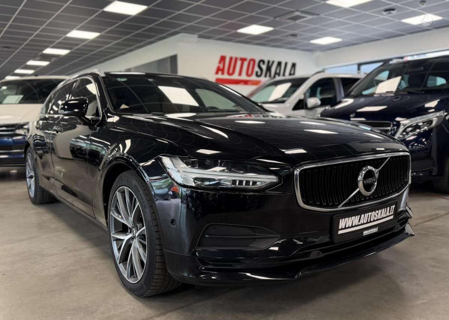 Melns Volvo V90 2017 Klaipėda, ar dzinēja tilpumu 1.97 L un nobraukumu 264 tūkst. km par 17900 €, foto 1 vietnē AUTOMOTO.COM.LV