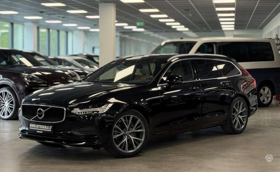 Melns Volvo V90 2017 Klaipėda, ar dzinēja tilpumu 1.97 L un nobraukumu 264 tūkst. km par 17900 €, foto 3 vietnē AUTOMOTO.COM.LV