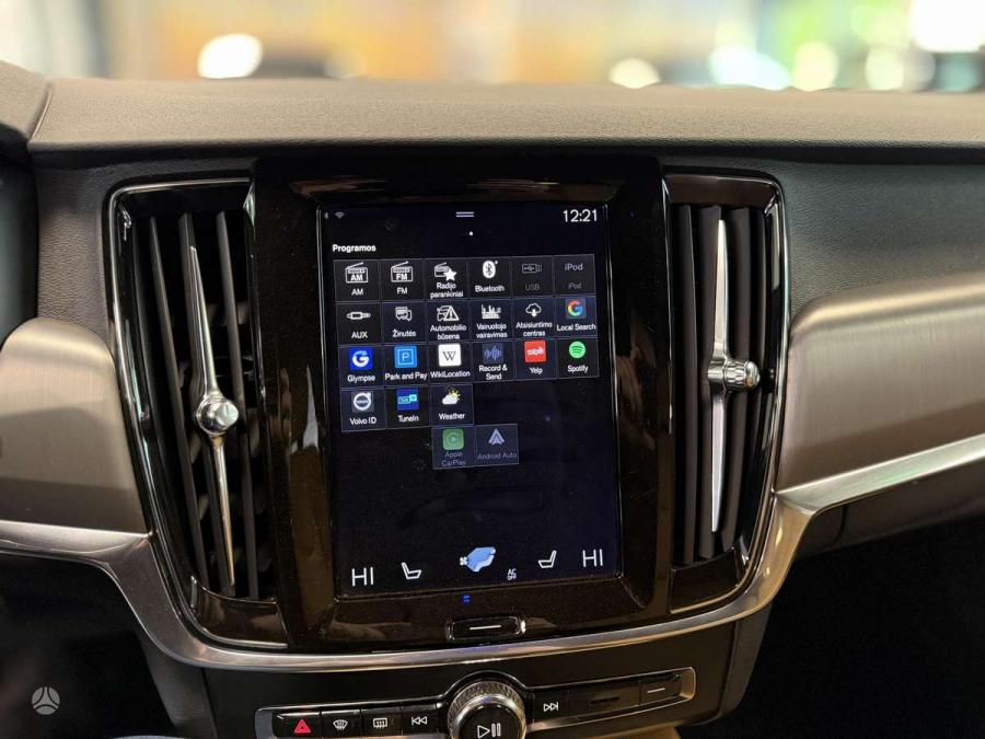 Melns Volvo V90 2017 Klaipėda, ar dzinēja tilpumu 1.97 L un nobraukumu 264 tūkst. km par 17900 €, foto 18 vietnē AUTOMOTO.COM.LV
