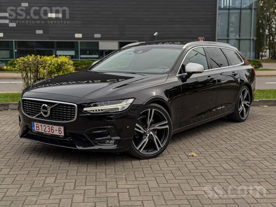 Melns Volvo V90 2017 Jelgava, ar dzinēja tilpumu 2.00 L un nobraukumu 198 tūkst. km par 17900 €, foto 3 vietnē AUTOMOTO.COM.LV