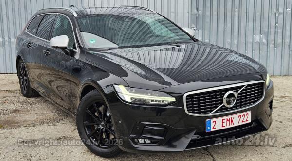 Black Volvo V90 2017 in Tallinn, with an engine capacity of 2.00 L and mileage of 226 thousand km for 14790 €, photo 3 on AUTOMOTO.COM.LV