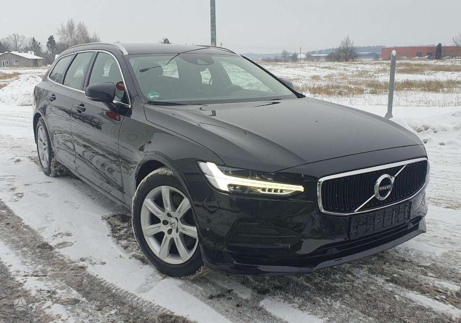 Melns Volvo V90 2018 Kauņa, ar dzinēja tilpumu 2.00 L un nobraukumu 138 tūkst. km par 18400 €, foto 1 vietnē AUTOMOTO.COM.LV